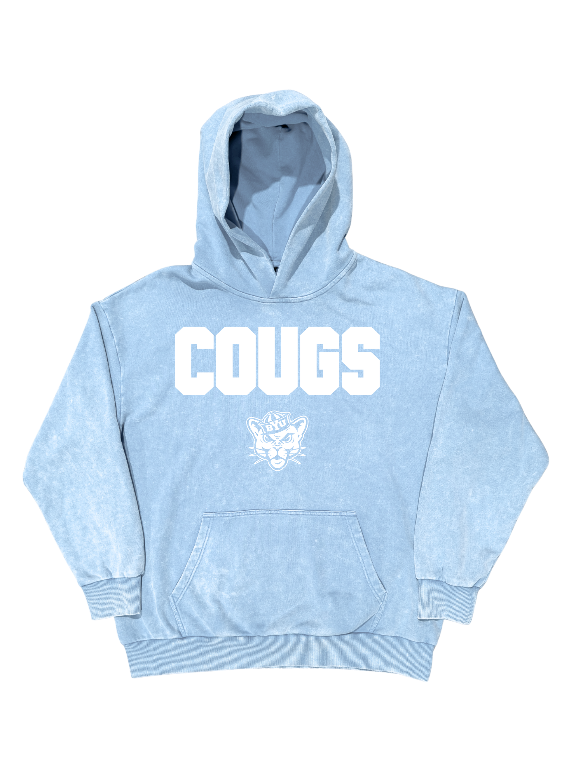 BYU - Blue Varsity Block Hoodie – tysdyes